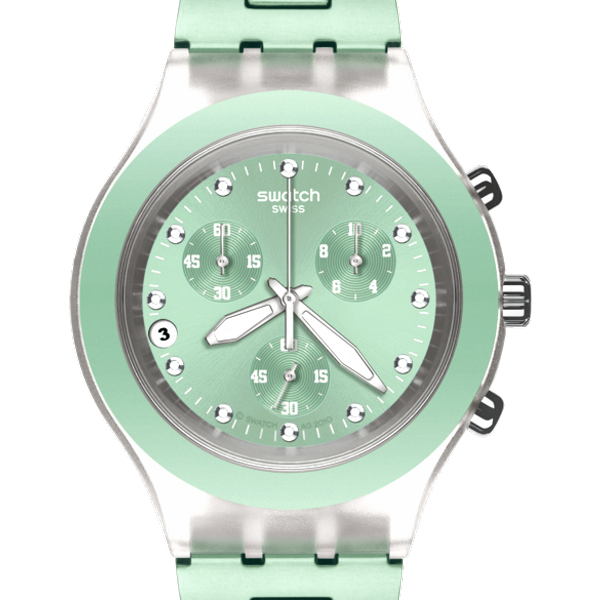 Swatch Full-blooded Mint SVCK4056AG Price as of October 2025 | WatchCharts