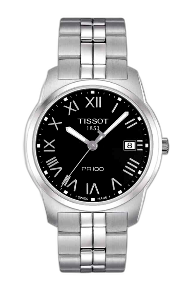 Tissot PR 100 Quartz 38 T049.410.11.053.01 Price as of October 2025 | WatchCharts