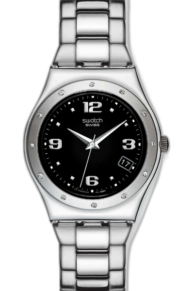Swatch Her Tender Black YLS433G Price as of April 2026 | WatchCharts