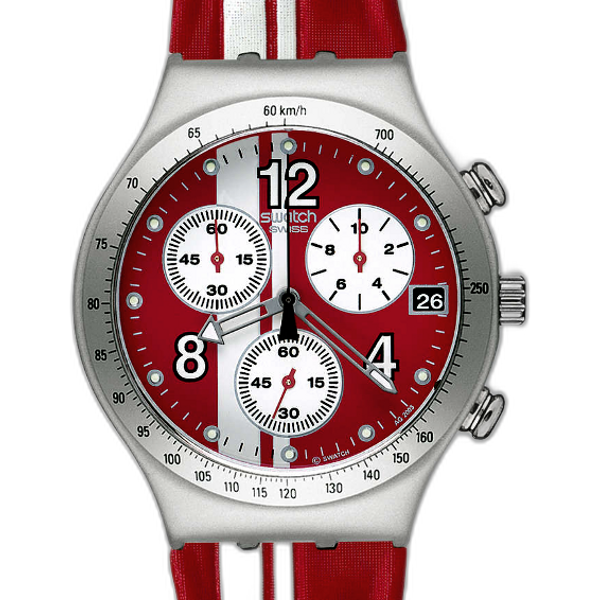 Swatch Red Batch YCS4026 Price as of October 2025 | WatchCharts