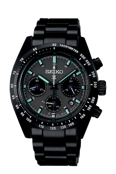 Seiko Prospex Black Series ‘Night Speedtimer’ Solar Chronograph SSC917 ...