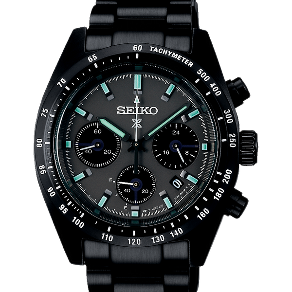 Seiko Prospex Black Series ‘Night Speedtimer’ Solar Chronograph SSC917 ...