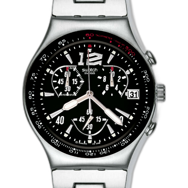 Swatch Upper Steel YCS470G Price as of May 2026 | WatchCharts