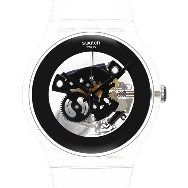 Swatch Black Ghost SUOK107 Price as of April 2026 | WatchCharts