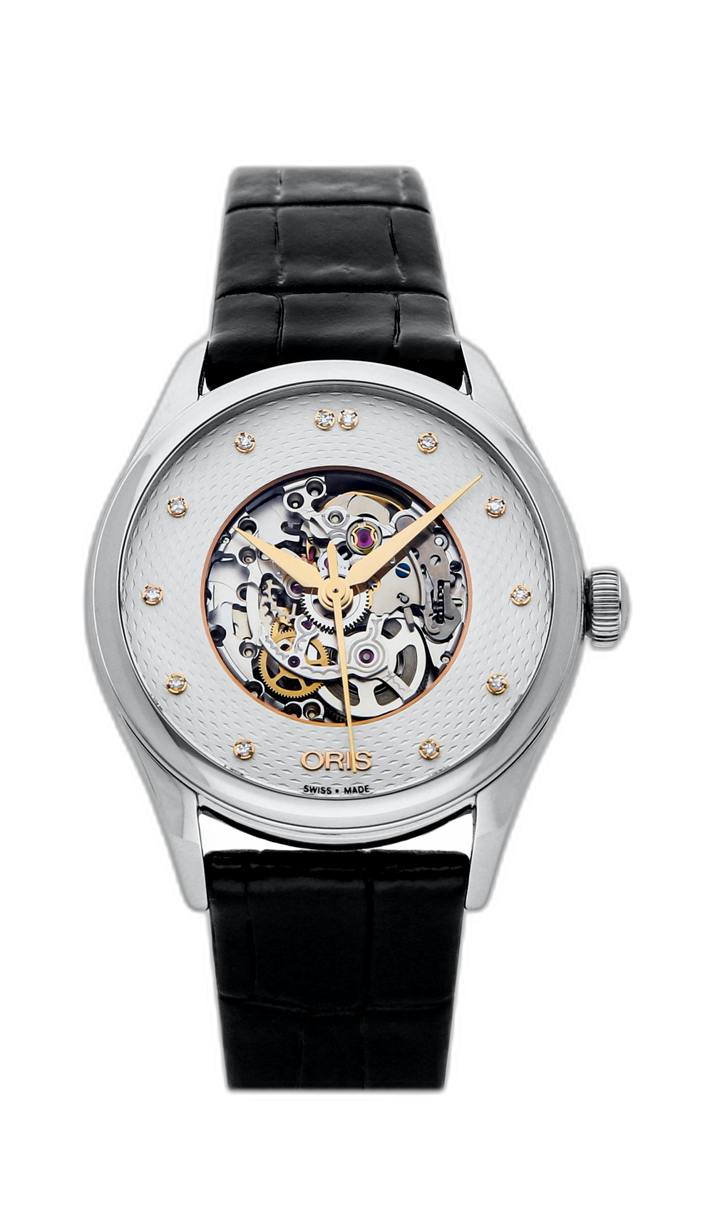 Oris Artelier Skeleton 560 7724 4031 Price as of October 2025 | WatchCharts