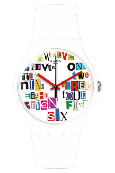 Swatch Collagecomics SUOW132C Price as of March 2026 | WatchCharts