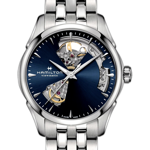 Hamilton Jazzmaster Open Heart 36 Stainless Steel H32215141 Price as of ...