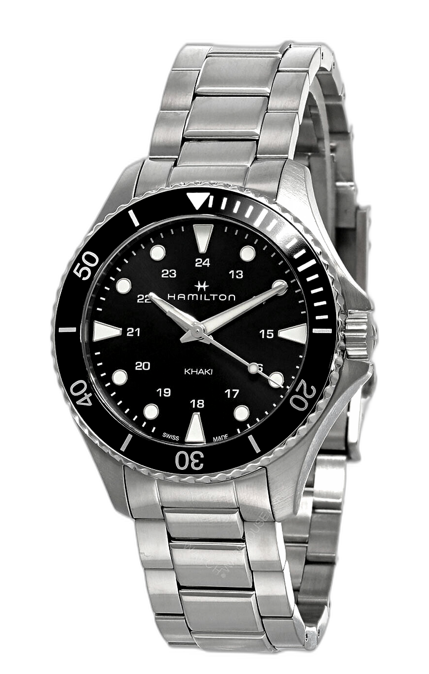 Hamilton Khaki Navy Scuba Quartz 37 Stainless Steel H82201131 Price as ...