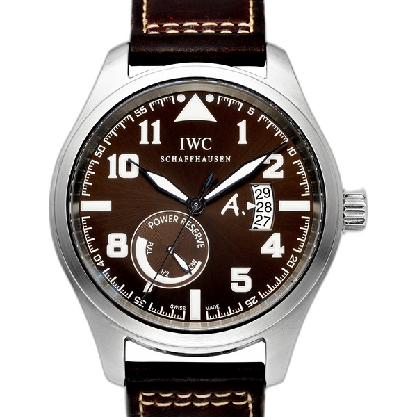 IWC Pilot's Watch Antoine De Saint Exupery Power Reserve Stainless ...