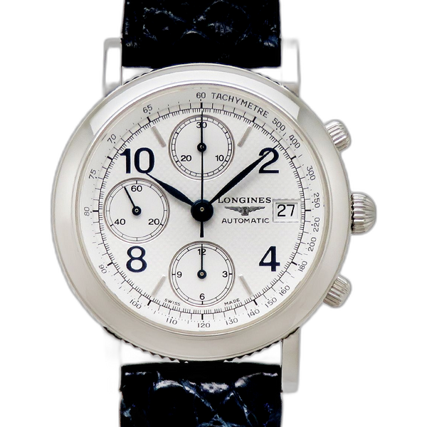 Longines Grand Classic Chronograph Men's L4.652.4.16.2 Automatic ...