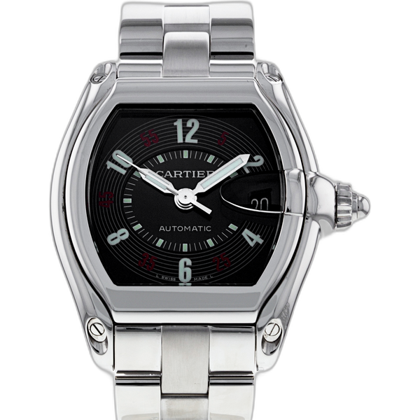 Cartier Roadster W62002V3 Price as of December 2025 | WatchCharts