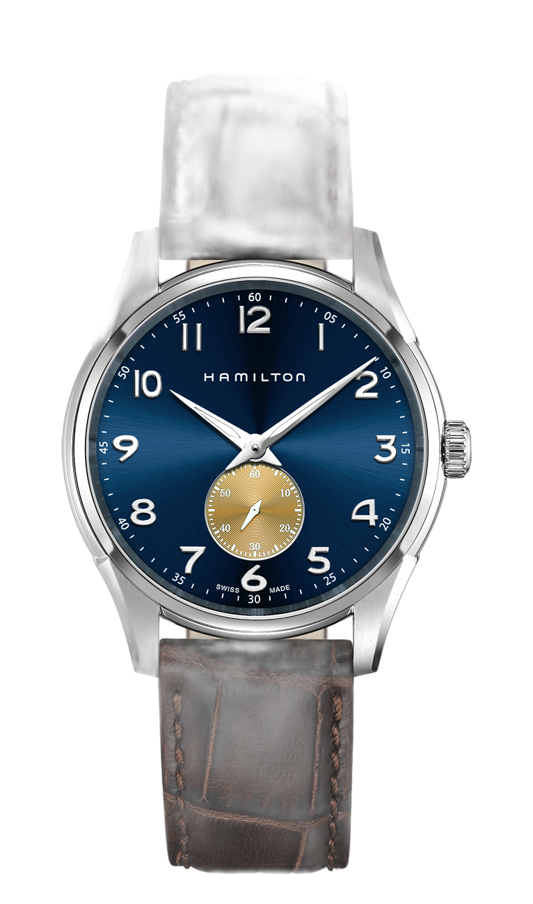 Hamilton Jazzmaster Thinline Small Second Quartz Stainless Steel ...