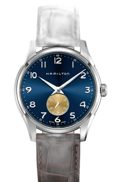 Hamilton Jazzmaster Thinline Small Second Quartz Stainless Steel ...