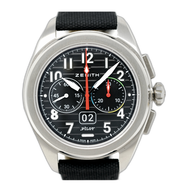 Zenith Pilot Big Date Flyback 03.4000.3652/21 Price as of May 2026 ...