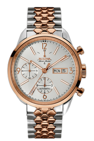 Bulova Accu-Swiss Chronograph 65C114 Price as of May 2026 | WatchCharts