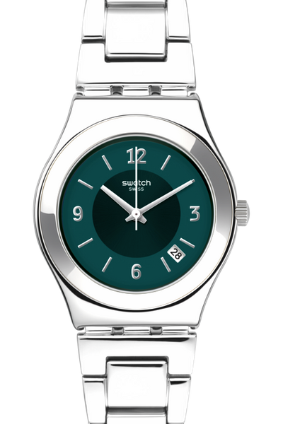 Swatch Middlesteel YLS468G Price as of December 2025 | WatchCharts