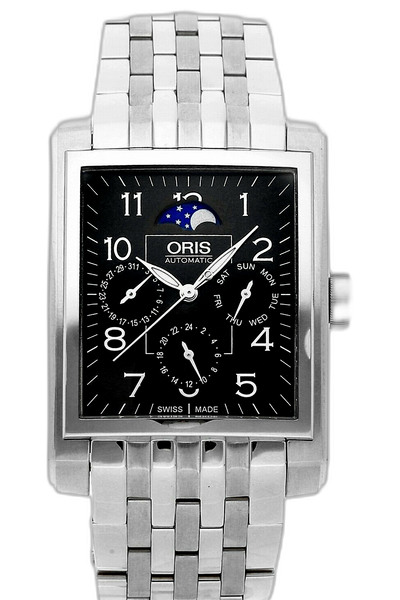 Oris Rectangular Complication Stainless Steel 582 7658 4034 Price as of December 2025 | WatchCharts