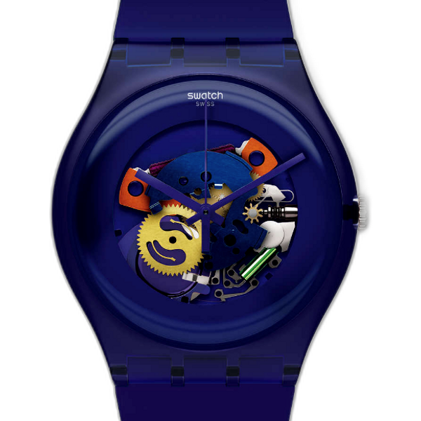 Swatch Purple Lacquered SUOV100 Price as of April 2026 | WatchCharts