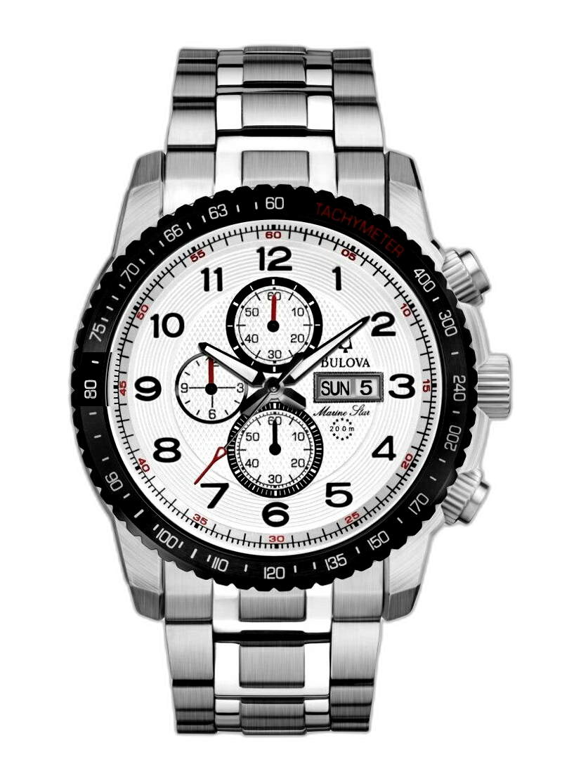 Bulova Marine Star Chronograph 98C114 Price, Specs, Market Insights ...