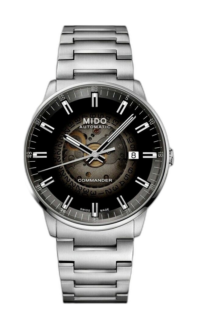 Mido Commander Gradient Stainless Steel M021.407.11.411.00 Price as of ...