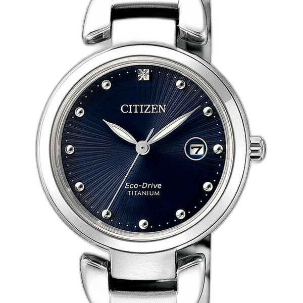Citizen Eco-Drive Super Titanium Ladies EW2500-88L Price as of March ...