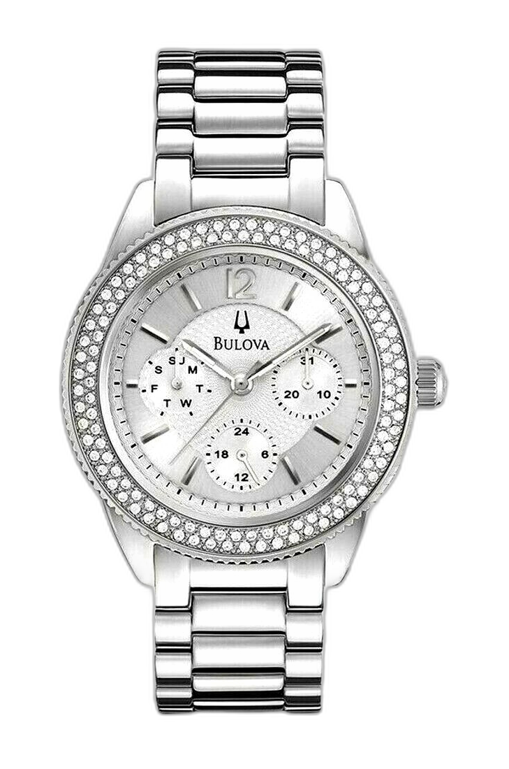 Bulova Crystal Chronograph 96N102 Price as of June 2026 | WatchCharts