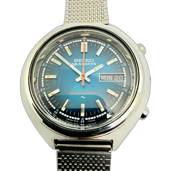 Seiko 5 Speed Timer 7015-7000 Price as of December 2025 | WatchCharts