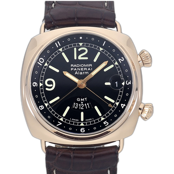 Panerai Radiomir GMT Alarm Pink Gold PAM238 Price as of December 2025 ...