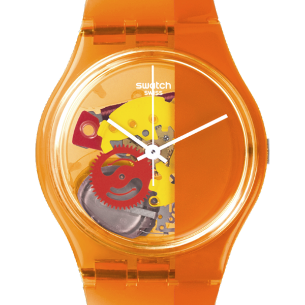 Swatch Bloody Orange GO116 Price as of May 2025 | WatchCharts