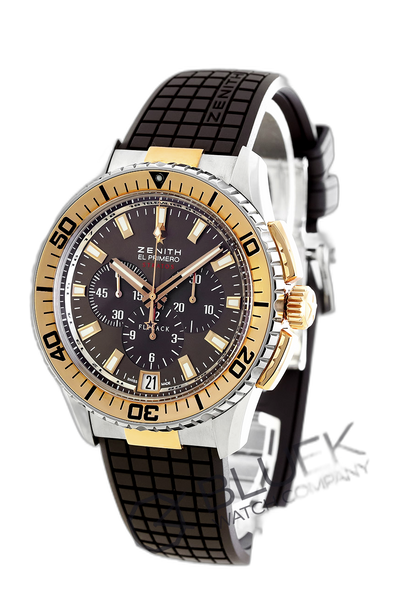 Zenith El Primero Stratos Flyback Two Tone 51.2061.405/75 Price as of ...