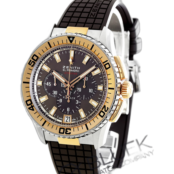 Zenith El Primero Stratos Flyback Two Tone 51.2061.405/75 Price as of ...