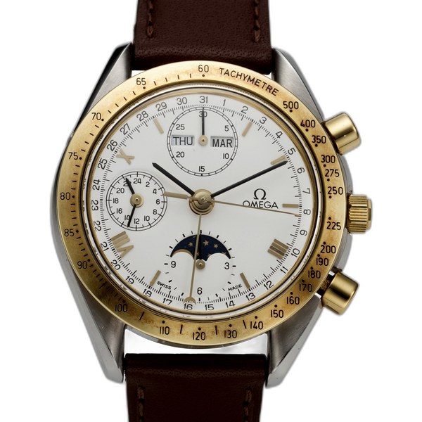 Omega Speedmaster Classic triple date moonphase 175.034 Price as of ...