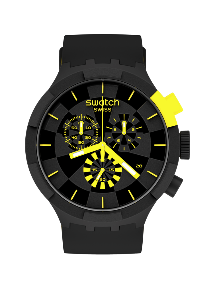 Swatch Checkpoint Yellow SB02B403 Price as of October 2025 | WatchCharts
