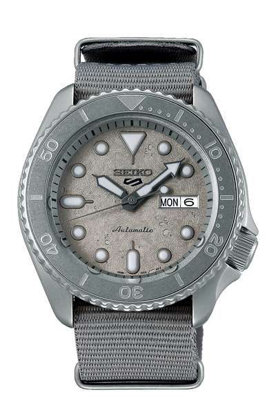 Seiko 5 Sports Cement SRPG61 Price as of December 2025 | WatchCharts