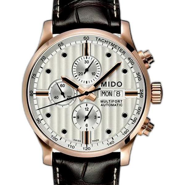 Mido Multifort Chronograph Rose Gold M005.614.36.031.00 Price as of ...