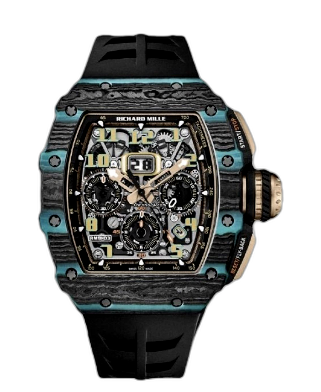 Richard Mille Automatic Flyback Chronograph RM11-03 Price as of May ...