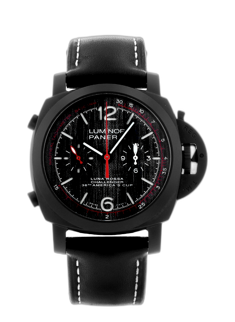 Panerai Luminor 1950 44 Chrono Flyback Automatic Titanium PAM01037 ...