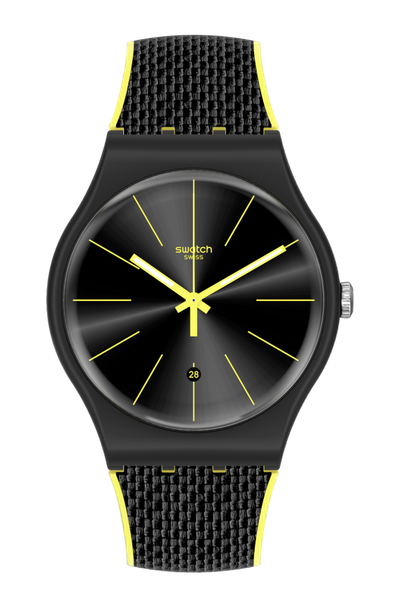 Swatch Night Cord SUOB406 Price as of May 2026 | WatchCharts