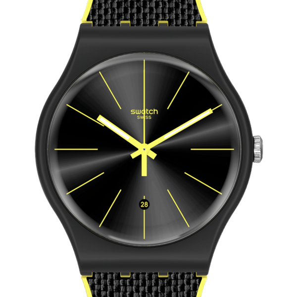 Swatch Night Cord SUOB406 Price as of May 2026 | WatchCharts