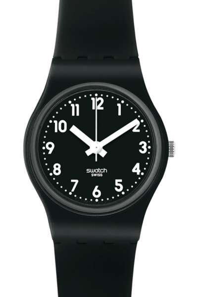 Swatch Lady Black Single LB170E Price as of August 2025 | WatchCharts