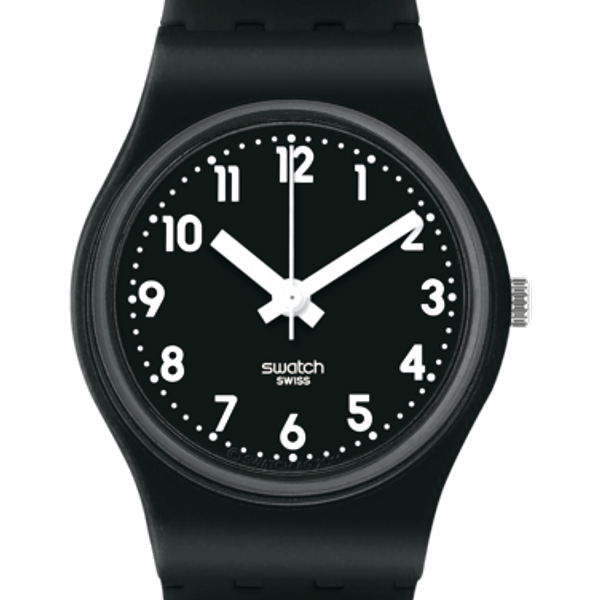 Swatch Lady Black Single LB170E Price as of August 2025 | WatchCharts