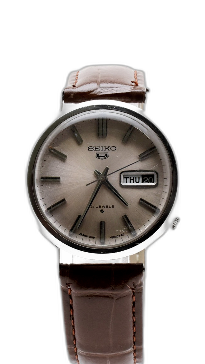 Seiko 5 6119-8021 Price as of December 2025 | WatchCharts