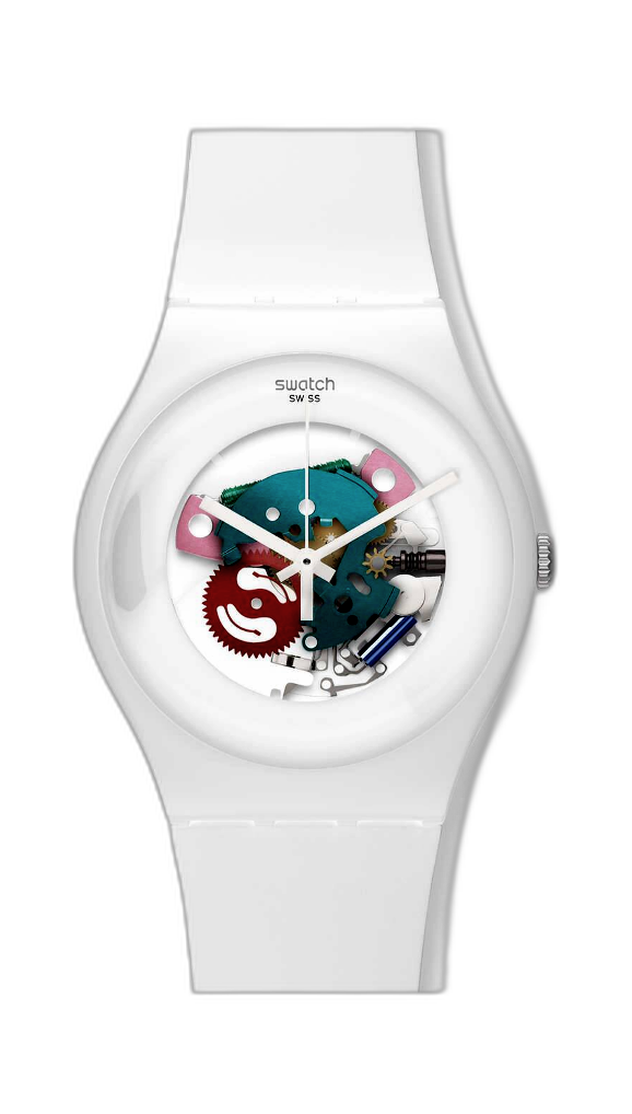 Swatch White Lacquered SUOW100 Price as of May 2026 | WatchCharts