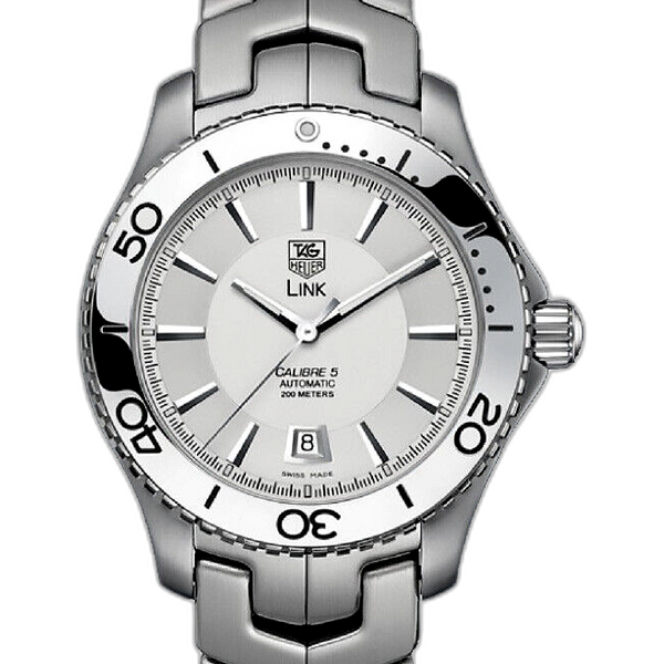 TAG Heuer Link Calibre 5 Stainless Steel WJ201B Price as of December ...