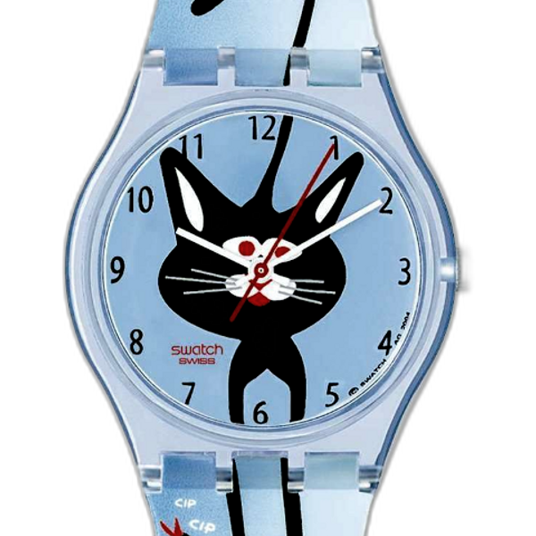 Swatch Tease The Cat GS127 Price as of March 2026 | WatchCharts CA