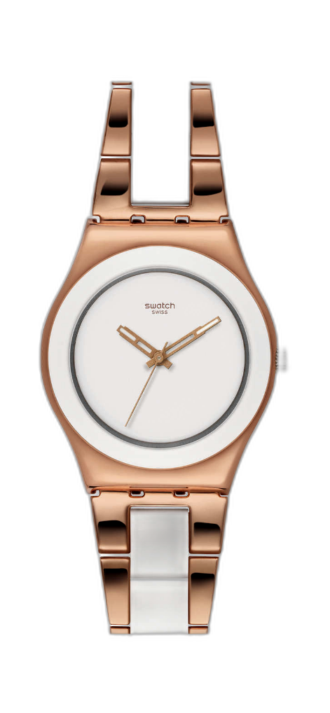 Swatch Rose Pearl YLG121G Price as of June 2025 | WatchCharts