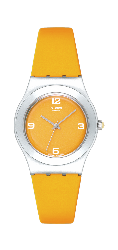 Swatch Falling Star Orange YLS1013 Price as of May 2026 | WatchCharts
