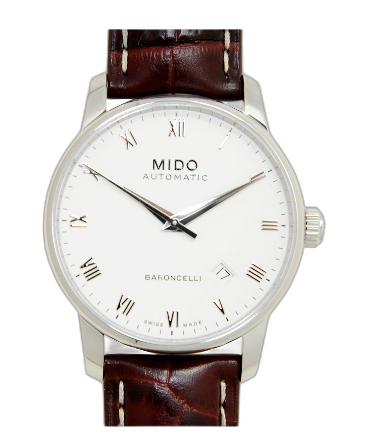 Mido Baroncelli Tradition Stainless Steel M8600.4.26.8 Price as of October 2025 | WatchCharts
