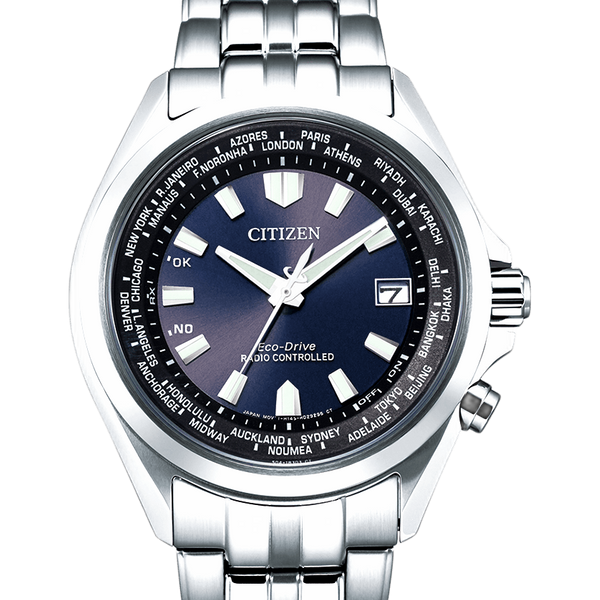 Citizen Eco-Drive Radio Controlled World Time CB0220-85L Price as of ...
