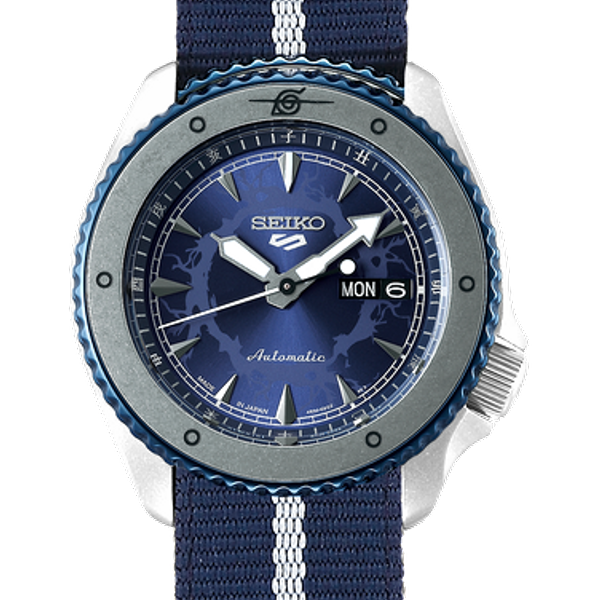 Seiko 5 Sports 'Boruto & Naruto: Sasuke Uchiha' Limited Edition SRPF69 ...